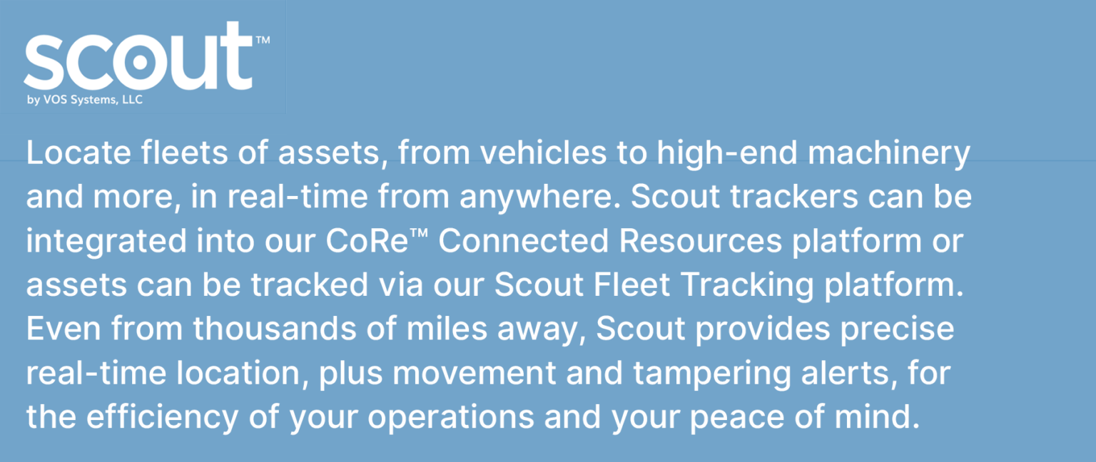 SCOUT – Asset Tracking